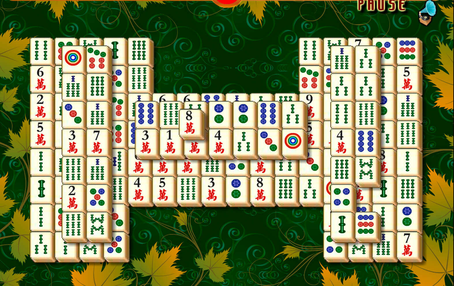 10 Mahjong - play game online in full screen