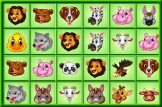 Animals Mahjong Free Game Play Now at 144mahjong.com