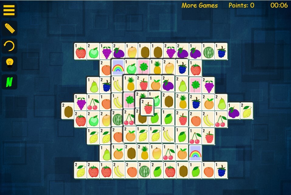 Blue Mahjong HD Free Game Play Now at 144mahjong.com