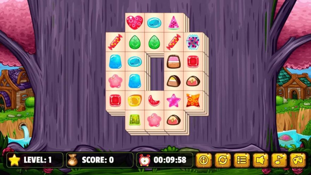 Candy Mahjong Free Game Play Now at 144mahjong.com