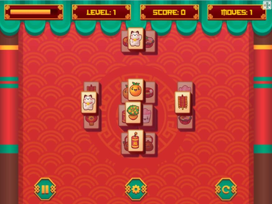 Chinese New Year Mahjong Free Game Play Now at 144mahjong.com