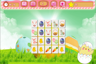 Easter Mahjong Connection - play game online in full screen