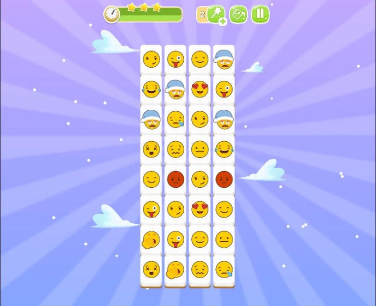 Emoji Link: The Smile Game Free Game Play Now at 144mahjong.com
