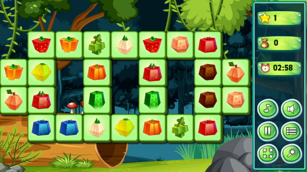Fruits Mahjong - play game online in full screen