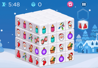 Holiday Mahjong Dimensions - play game online in full screen