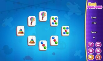 Kids Mahjong - play game free online in full screen