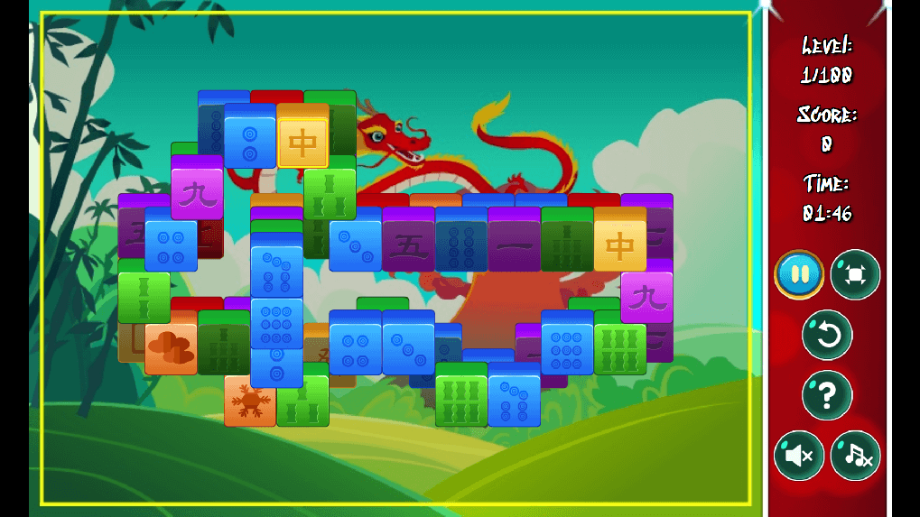 Mahjong Colors - play game online in full screen