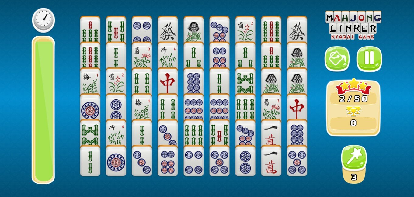 Mahjong Linker Kyodai Game Free Game Play Now at 144mahjong.com