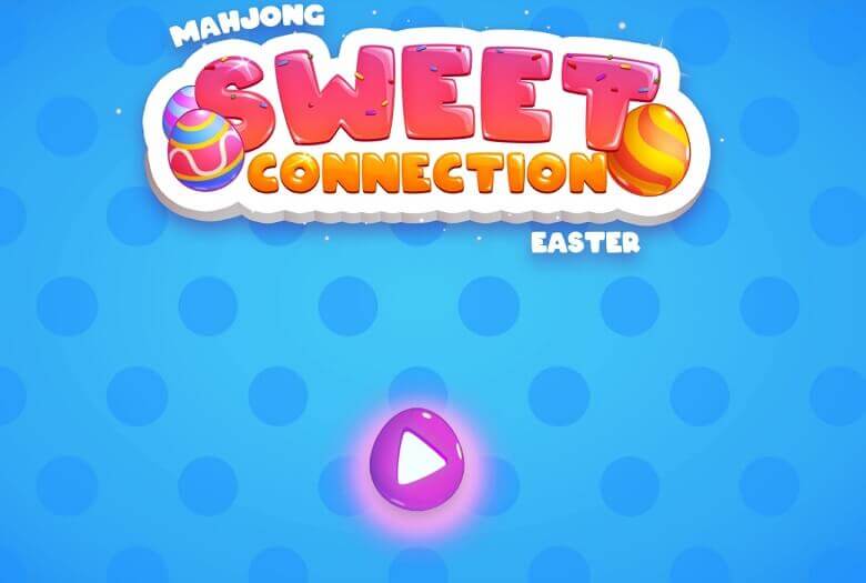 Mahjong Sweet Easter - play game online in full screen