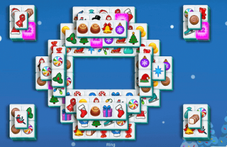 Mahjongg Candy Cane - play game online in full screen