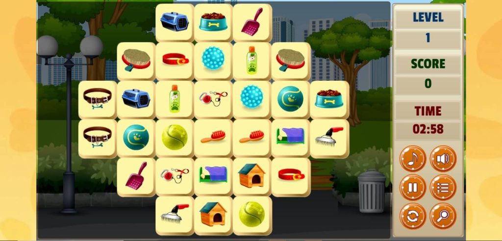 Pet Care Mahjong Free Game Play Now at 144mahjong.com