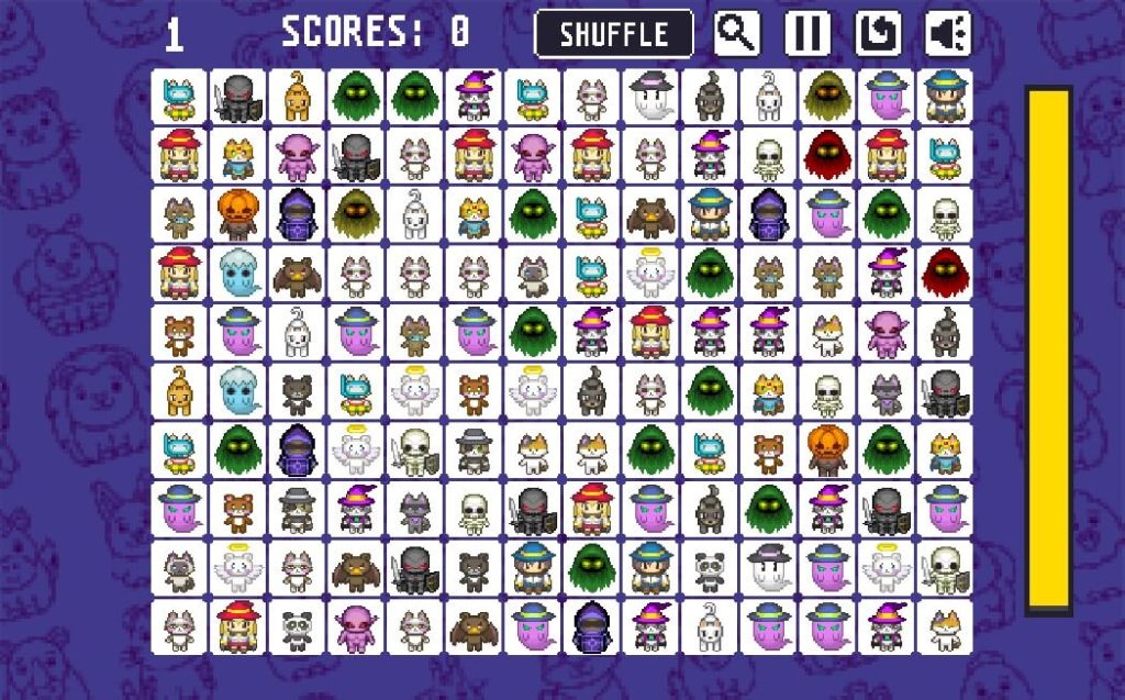 Pixel Cat Mahjong Free Game Play Now at 144mahjong.com