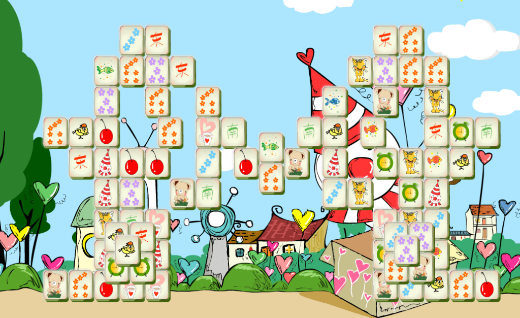 Playground Mahjong - play game online in full screen