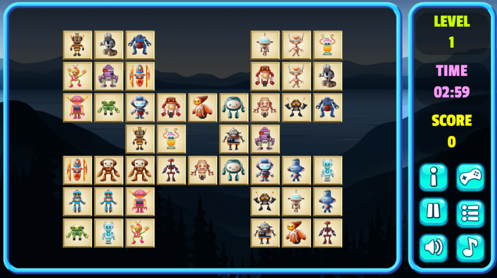 Robot Connections - play game online in full screen