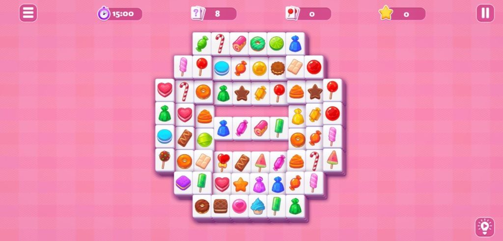 Solitaire Mahjong Candy Free Game Play Now at 144mahjong.com