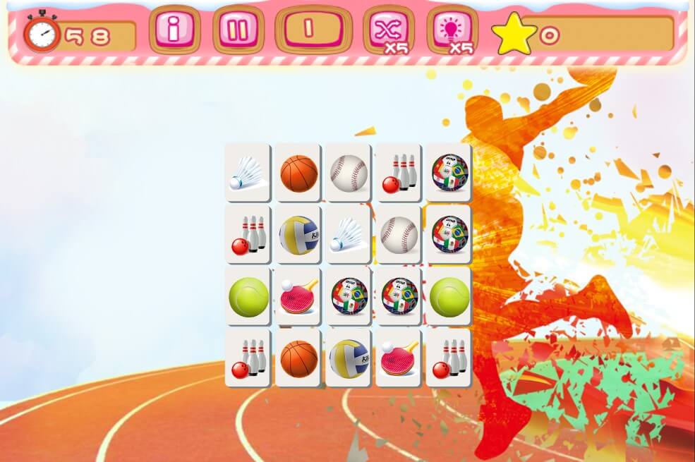 Sports Mahjong Connection Free Game Play Now at 144mahjong.com