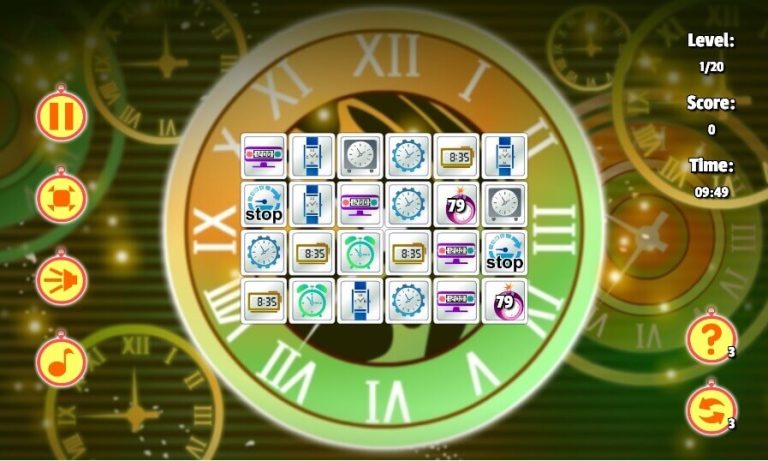 Time Mahjong - play game free online in full screen