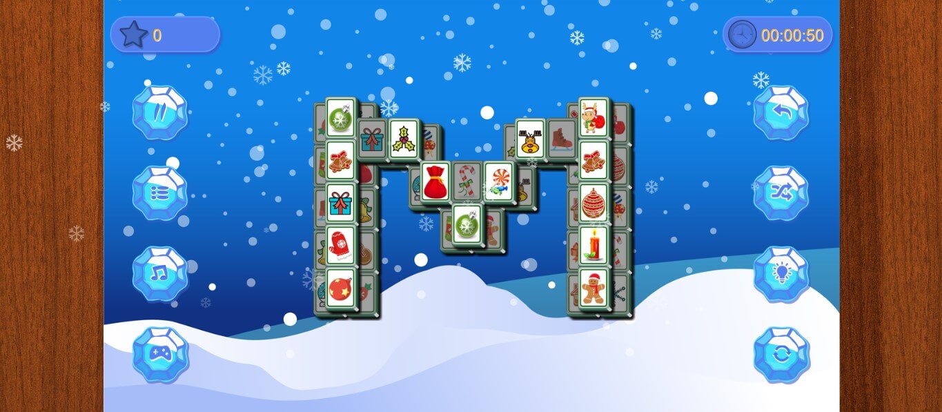 Xmas 2020 Mahjong Deluxe Free Game Play Now at 144mahjong.com